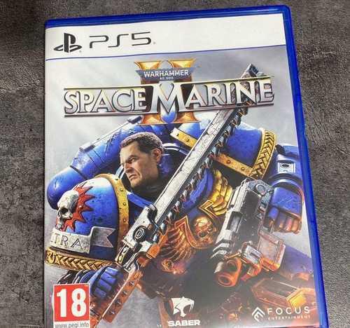 Диск Warhammer 40000 Space Marine 2 PlayStation 5