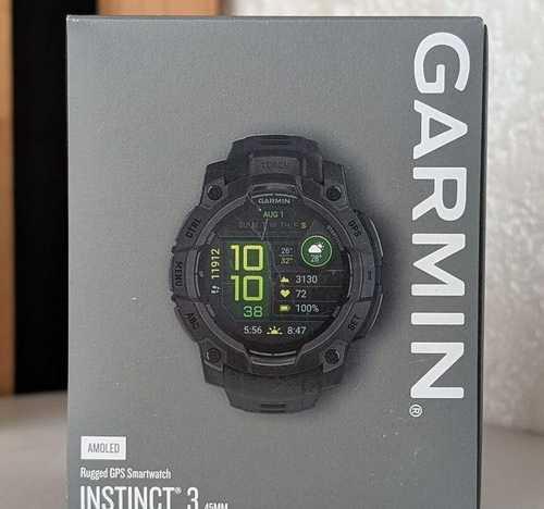 Garmin instinct 3 sapphire, amoled 45mm