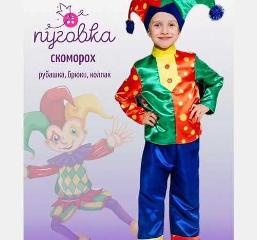 Костюм для мальчика Петрушка
