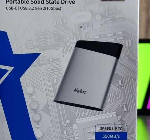 Внешний SSD 480GB Netac Z6S NT01Z6S-480G-32SL USB