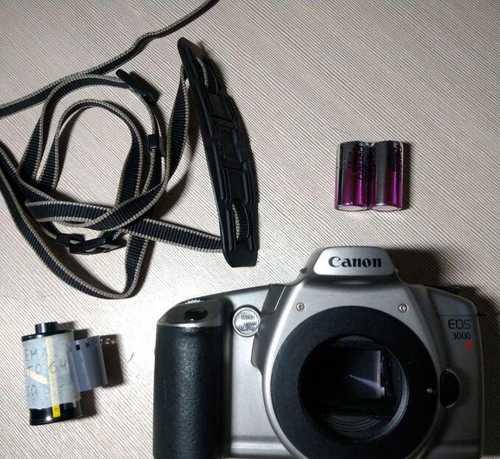 Пленочный фотоаппарат Canon EOS 3000N + комплект