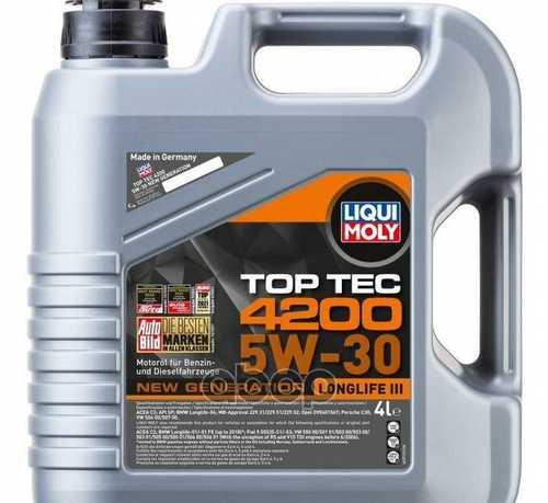 LiquiMoly 5W30 Top Tec 4200 (4L) масло мотор.с