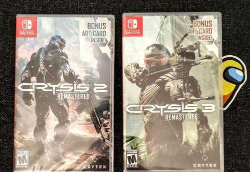 Игра Crysis 2 и Crysis 3 Remastered для Switch