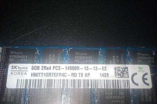 Озу DDR3 ECC Registered 8Gb 1866MHz SK Hynix