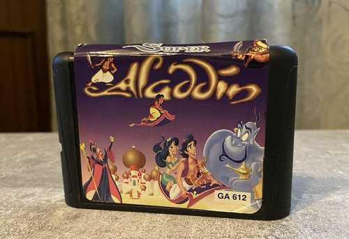 Aladdin Sega картридж стародел