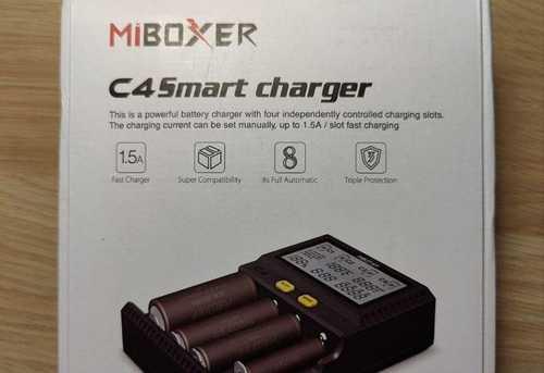 Зарядное устройство miboxer c4 для аккумуляторов