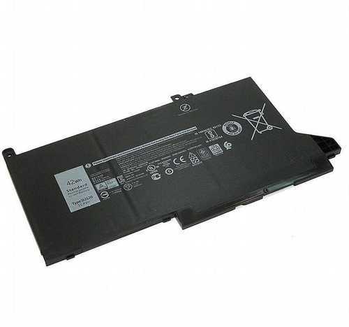 Аккумулятор для Dell Latitude 12 7280 7480 (DJ1J0)