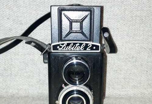 Фотоаппарат СССР Любитель-2 Lubitel в кофре