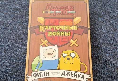 Adventure Time. Карточный войны. Финн vs Джейка