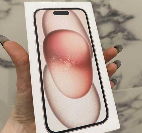 Коробка от iPhone 15 Pink