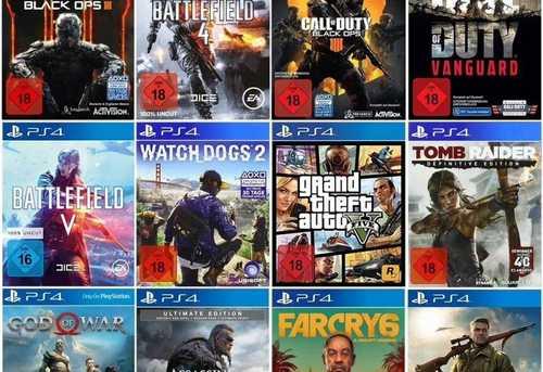 Игры PS4 PS5/EA play более 4673+ игр