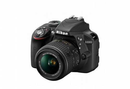 Nikon D3300 Kit 18-55 новый,обмен,гарантия