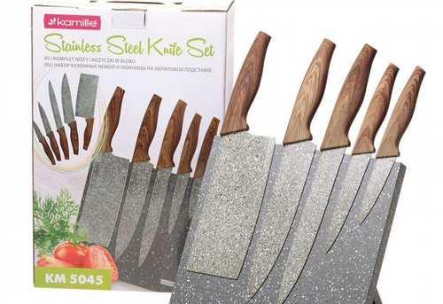 Подарок на 8 марта набор ножей для дома Kamille