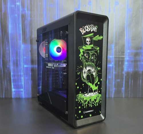 Системный блок новый Radeon RX 7600+intel i3-12100