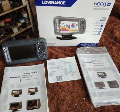 Эхолот lowrance hook2 4x bullet gps