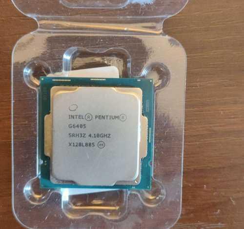 Процессор intel pentium gold g 6405