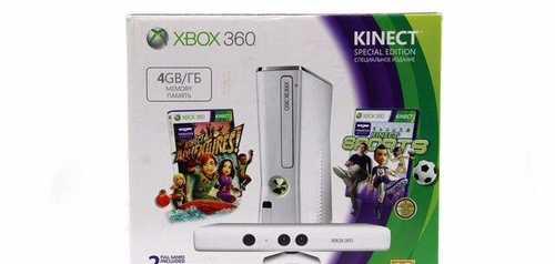Игровая приставка Xbox 360 S White 250 Gb Бандл с