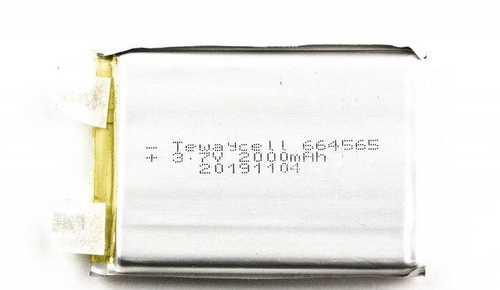 Аккумулятор универсальный 644565 3.7V 2000mAh Li