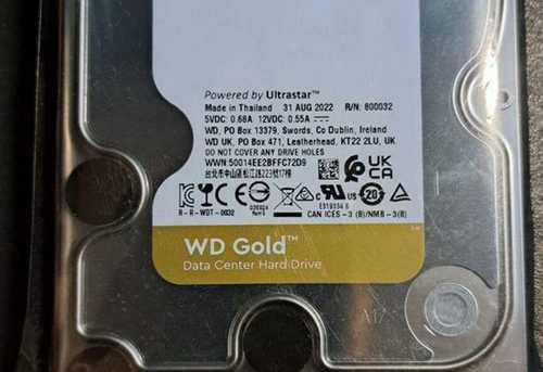 WD Gold WD1005fbyz, 1тб, HDD, SATA,3.5"