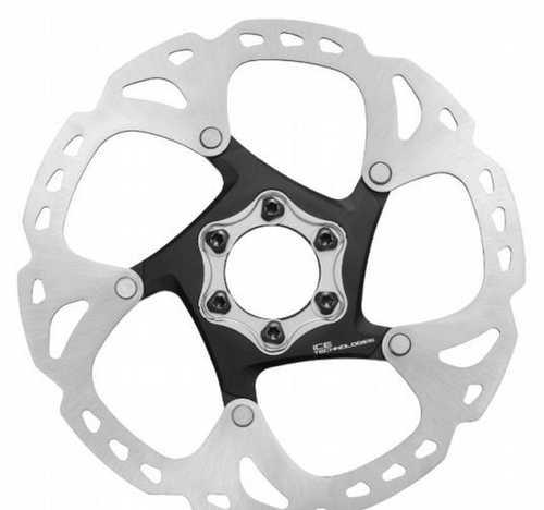 Тормозной диск Shimano XT, RT86, 180мм, 6-болт