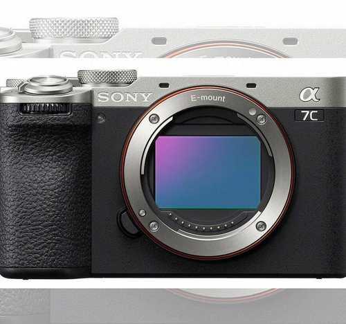 Цифровой фотоаппарат sony Alpha A7C II body Silver