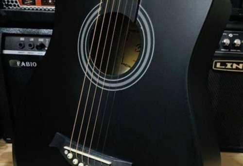 Акустическая гитара с чехлом