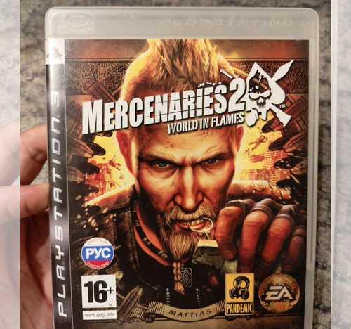 Mercenaries 2 для ps3 на русском языке