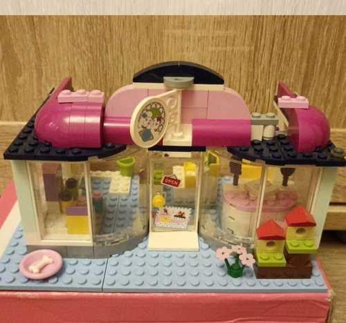 Lego friends салон красоты