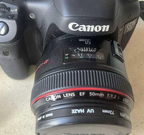 Canon EF 50mm 1:1,2 L canon EOS 7D