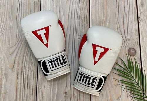 Боксерские перчатки Title