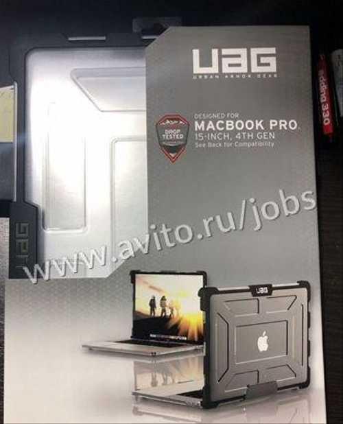 Чехол UAG plasma на MacBooks Pro 15-inch 4TH GEN
