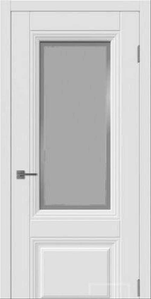 Дверь межкомнатная белая со стеклом/ Новинка 2023
