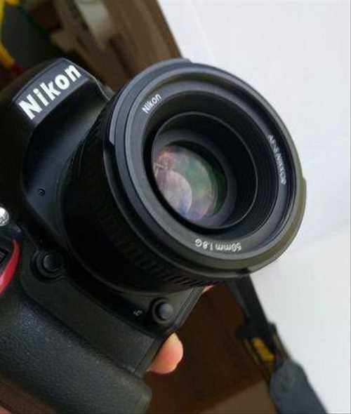 Объектив nikon 50mm f 1.8g afs nikkor