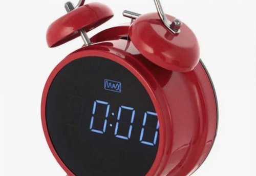 Новые Часы с радио MAX CR-2918 RED