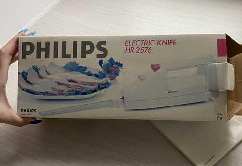 Кухонный электрический нож philips