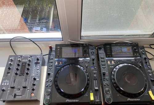 Pioneer CDJ 2000 + DJM 400