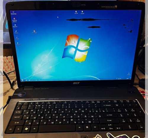 Ноутбук acer aspire 7540