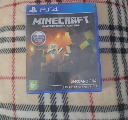 Minecraft ps4 диск