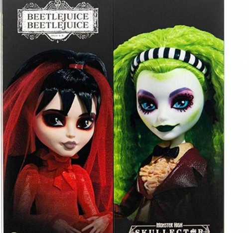 Monster high skullector Beetlejuice Lydia куклы