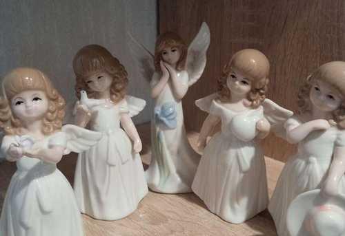 Фарфоровые статуэтки Ангел