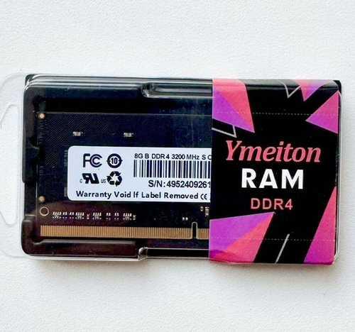 Оперативная память 8gb DDR4 2666/3200MHz SO-dimm