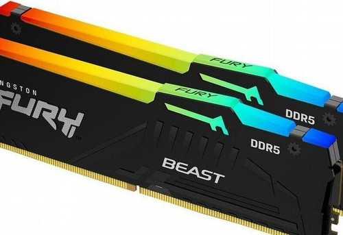 16Gb DDR5 5600MHz Kingston Fury Beast RGB (KF556C3