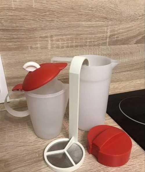 Tupperware вспениватель и сливочник