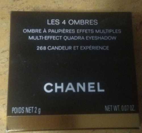 Тени chanel les 4 ombres