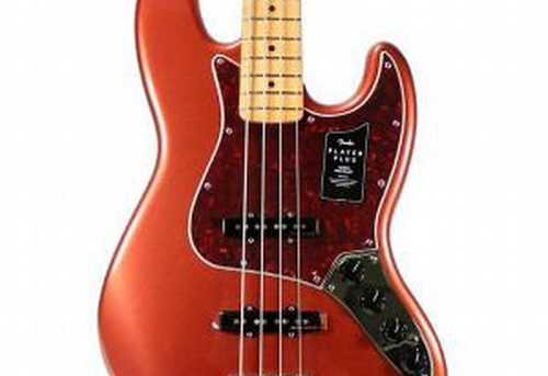 Player Plus Active Jazz Bass - Aged Candy Apple Re