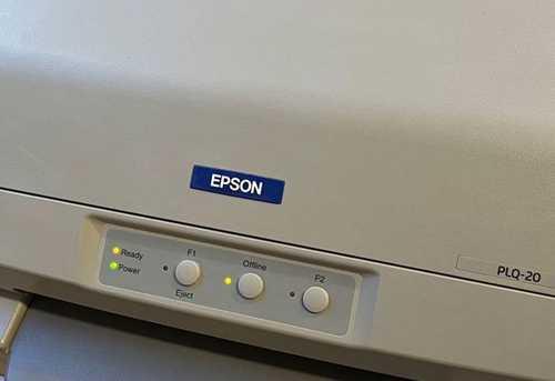 Epson plq-20 матричный
