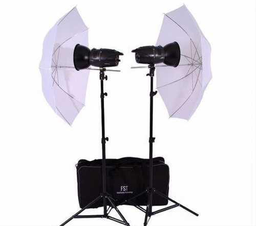 Комплект импульсного света FST E-180 Umbrella kit