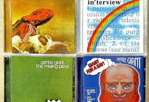 Музыкальные cd диски Gentle Giant