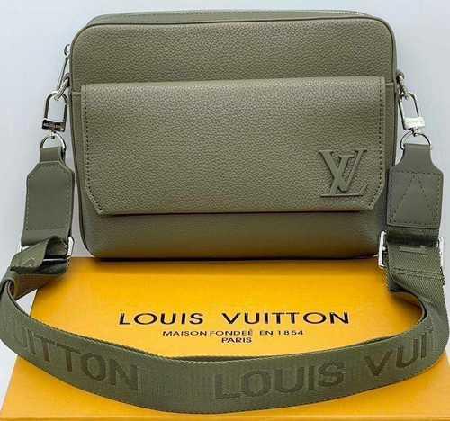 Сумка мужская louis vuitton на плечо