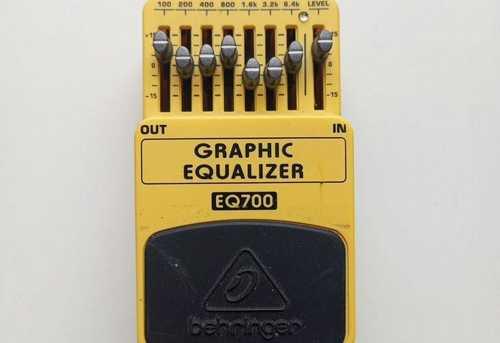 Гитарный эквалайзер Behringer EQ700